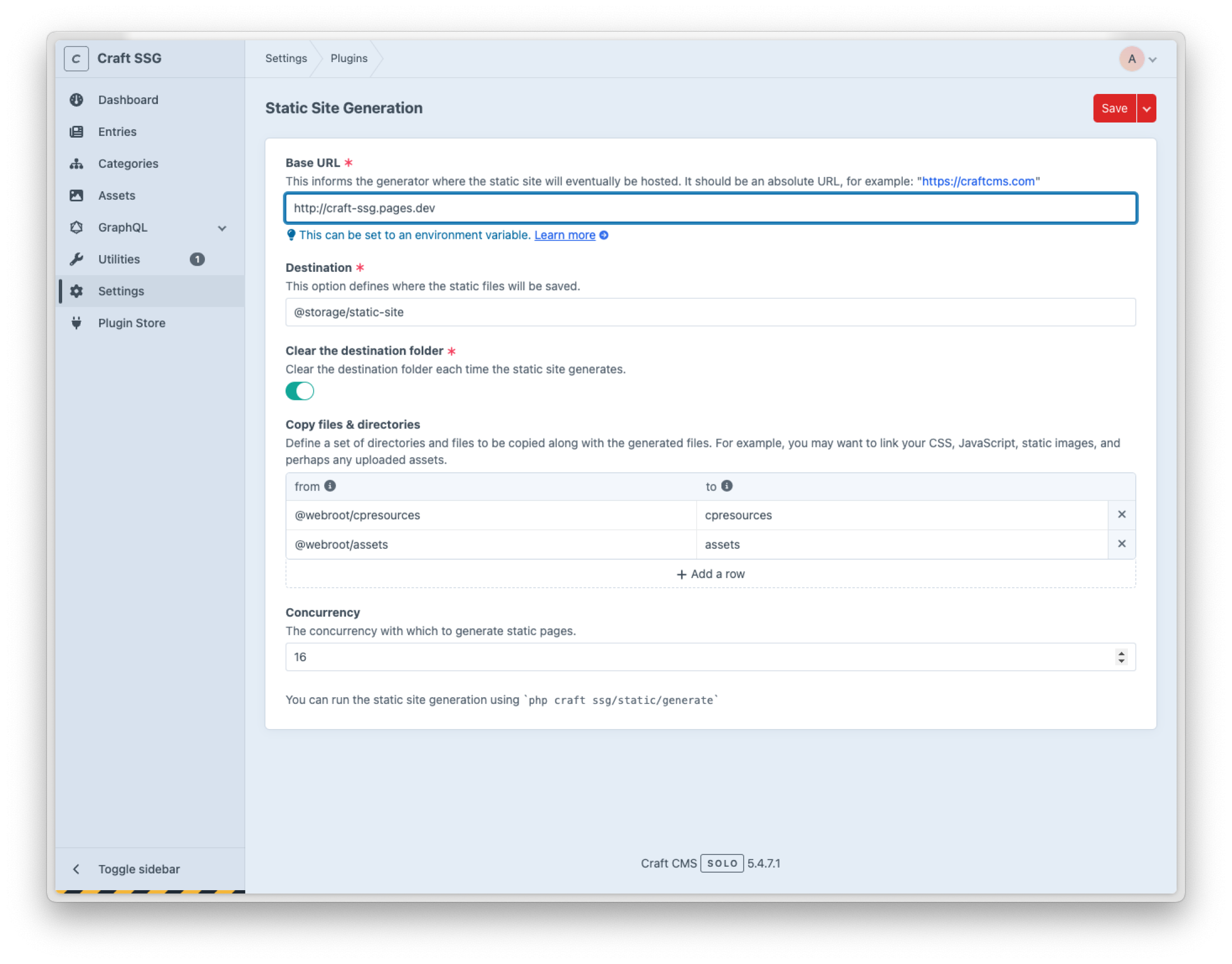 Static Site Generation